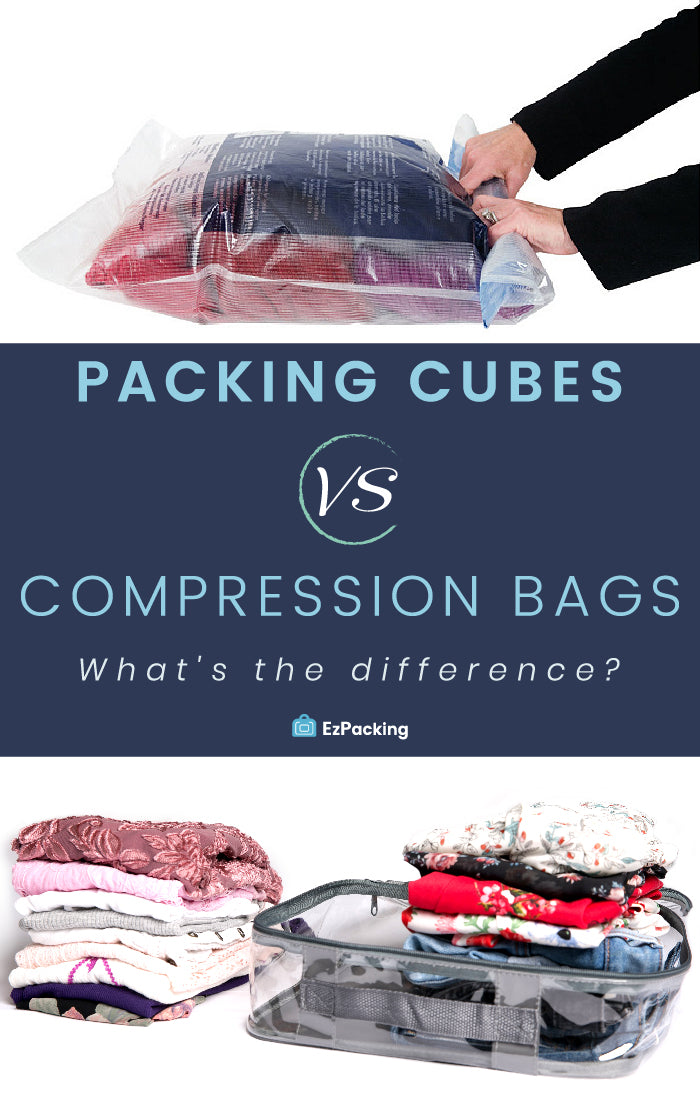 Packing Cubes vs Compression Bags (2023): What’s the Difference ...